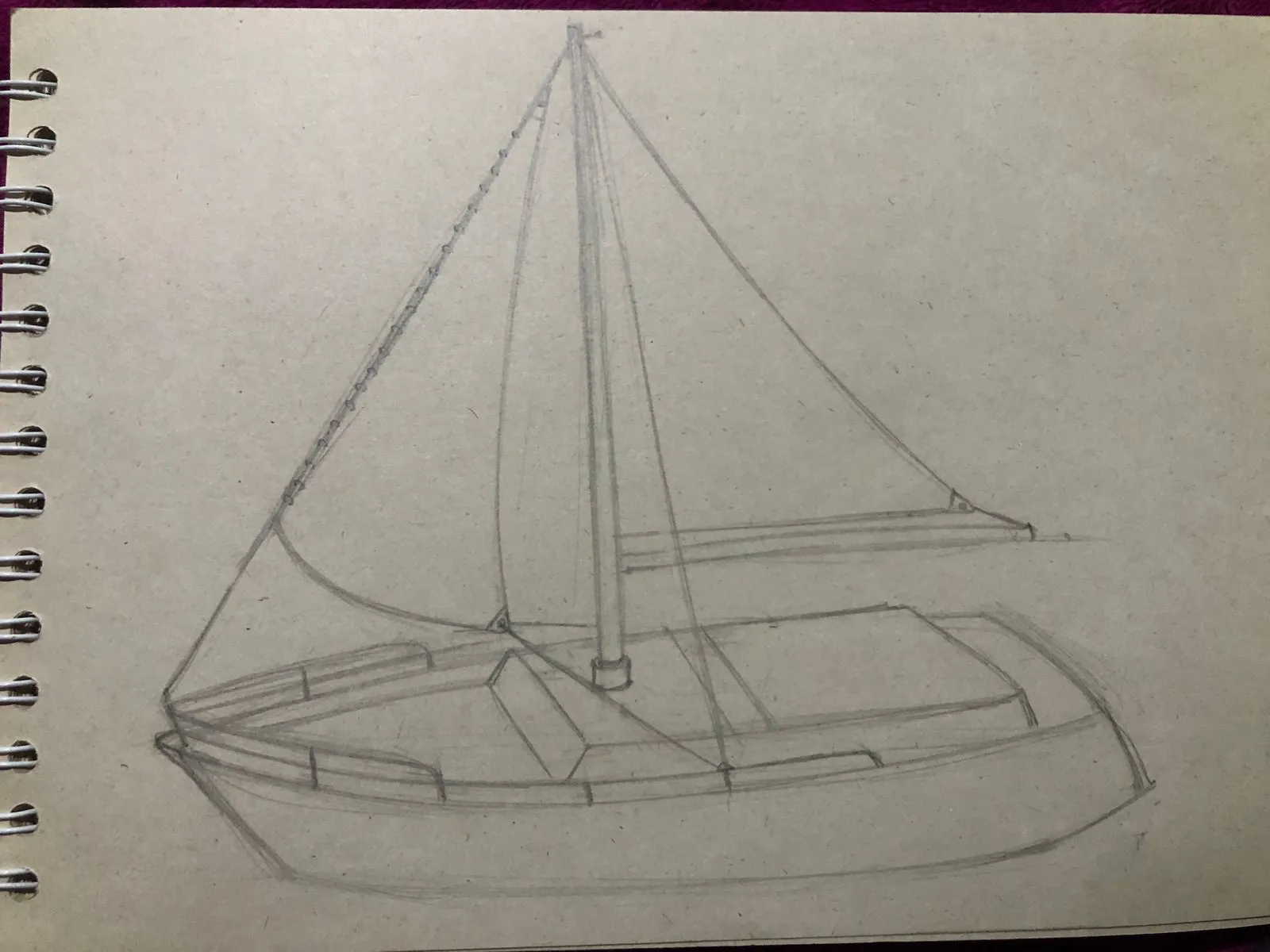 Guide to Drawing a Sailboat - Blog - Dessindigo