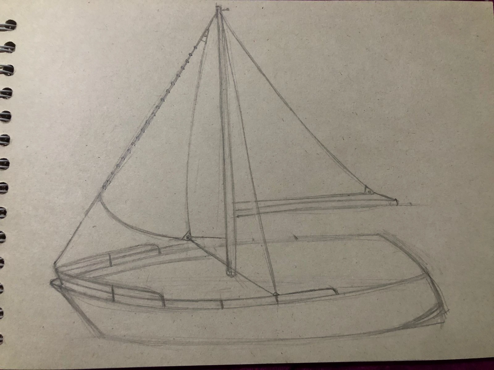 Guide to Drawing a Sailboat - Blog - Dessindigo